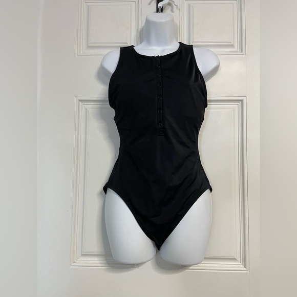 Andie | Swim | Andie Black Satin Classic Malibu Swimsuit | Poshmark